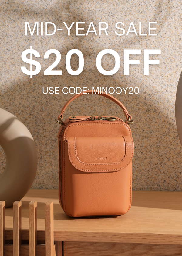 Minooy|| Leather Bag, Purse, Handbag, Crossbody, Clutch, Backpack