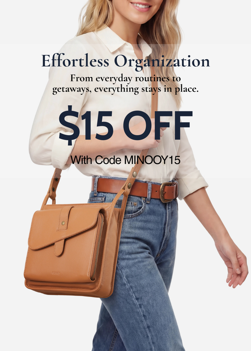 Minooy|| Leather Bag, Purse, Handbag, Crossbody, Clutch, Backpack